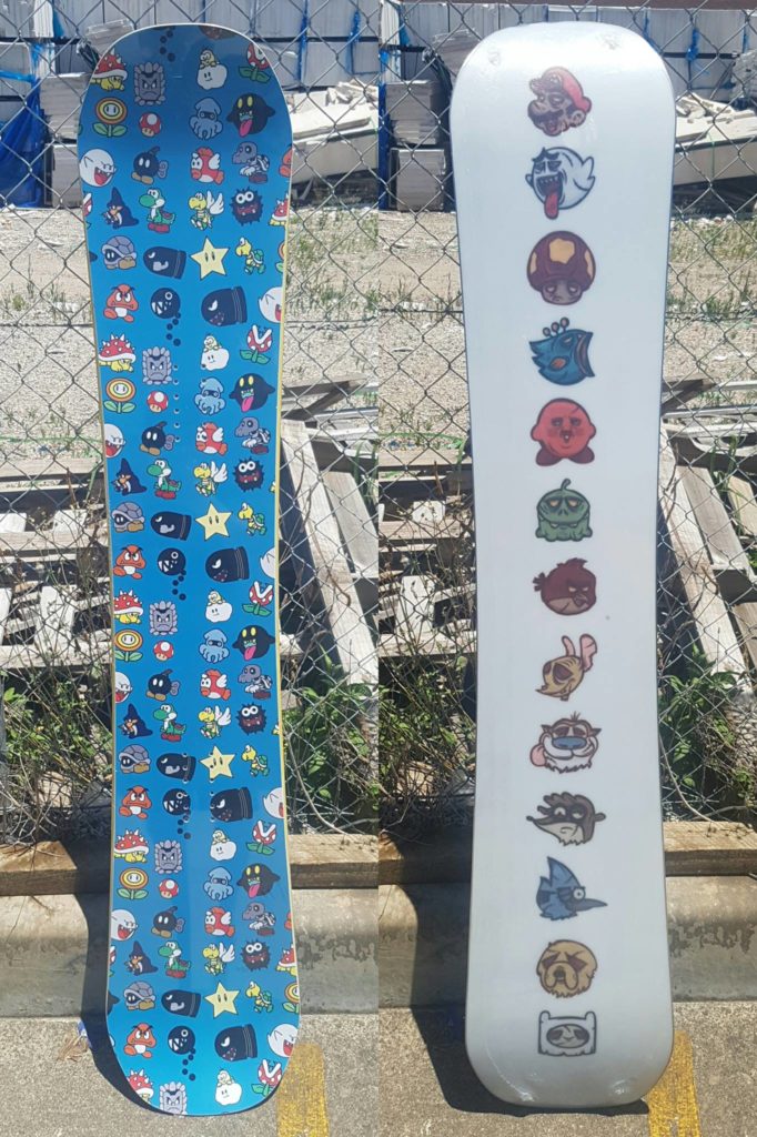 The Custom Snowboard Gallery - Kyneee Snowboards